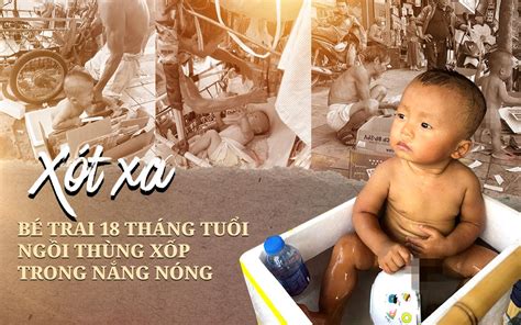 Xót xa bé trai 18 tháng tuổi trần truồng cả ngày ngoài đường