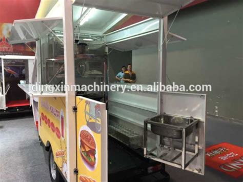 fast food cargo vendor tricycle high quality fast food cargo vendor