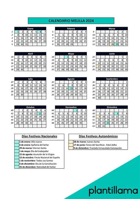 CALENDARIOs LABORALES En PDF Descargar Gratis