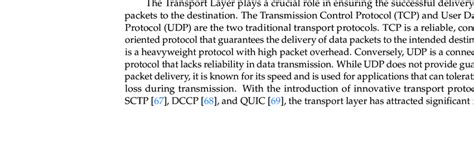 Characteristics Of Application Layer Protocols Download Scientific Diagram