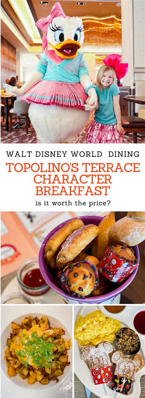 Topolinos Terrace Character Breakfast Worth The Money Lipgloss And