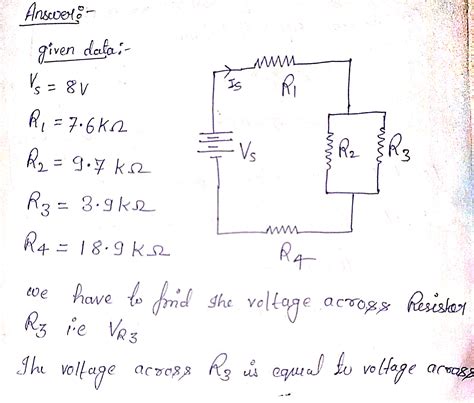 Solved 5 Given The Circuit Below With The Following Parameters