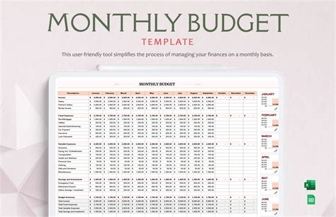 Page 10 Budget Templates In Excel Free Download