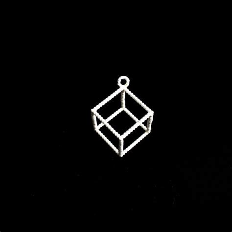 3d Printable Cubic Pendant By Muguet