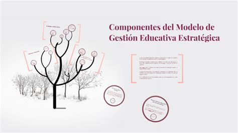 Componentes del Modelo de Gestión Educativa Estratégica by Lucía Díaz