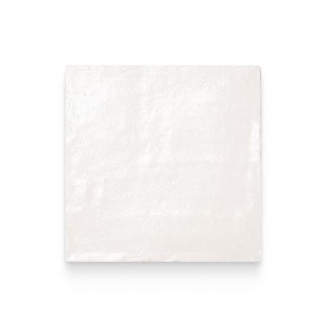 Magma 4x4 White Glossy Square Tile Stone Products Unlimited
