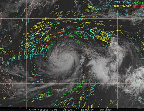 Super Typoon Winnie 12 August Super Typoon Winnie 13 August Super Typoon Winnie 13