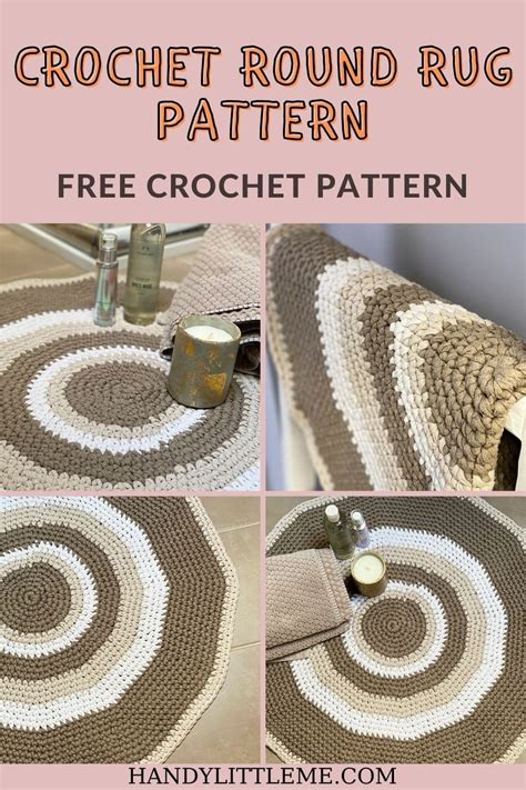 Crochet Round Rug Pattern Artofit