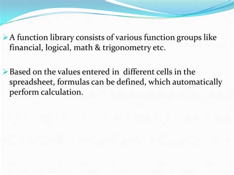 Ppt On Ms Excel Pptx Desktop Publishing Computer Software And