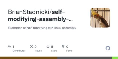 github brianstadnicki self modifying assembly examples examples of