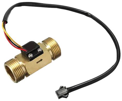 Water Flow Sensor Liquid Switch Hall Effect G1 2 G3 4 Monitor Usage