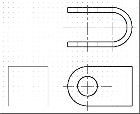 solved draw the missing view given the top and the front