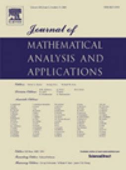 数学分析与应用杂志期刊 JCR分区Q1 首页