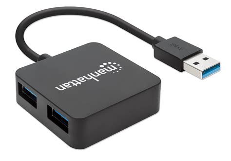 Manhattan SuperSpeed USB 3 0 Hub 162296