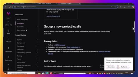 Initiation Avec Un Projet Angularinstallation Youtube