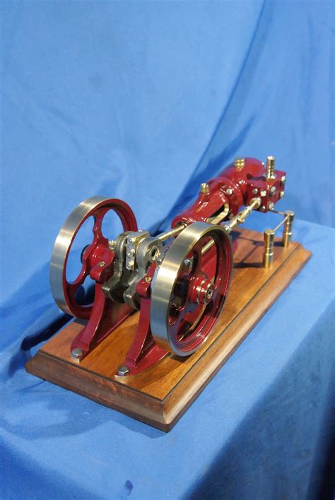 Horizontal Model Of A Steam Engine Pse Etsy