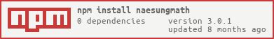 GitHub Minseo Naesungmath The New Math Library Javascript
