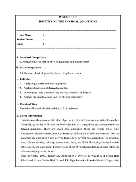 Base And Derived Quantity Pdf Quantity Physics