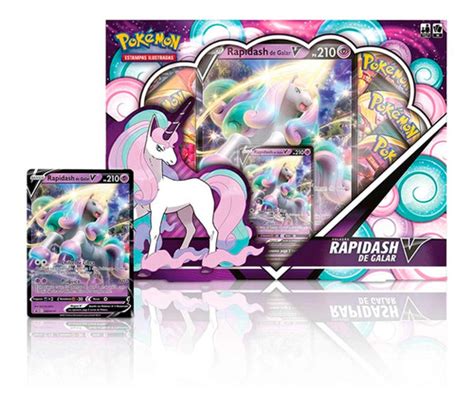 Cards Pokémon Calyrex V Cavaleiro Espectral Glacial Rapidash Frete Grátis