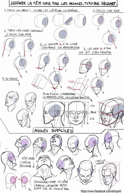 How To Draw Heads At Various Angles Reference By Robertmarzullo On