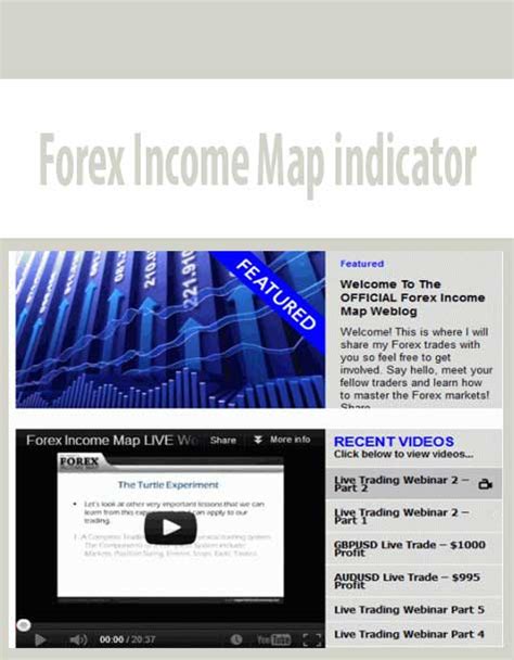 Forex Income Map Indicator Kick Marketers
