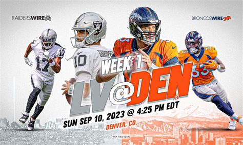 Raiders Vs Broncos Time Tv Schedule Odds Streaming How To Watch