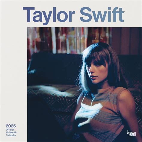 2025 Calendar Taylor Swift Month To View Square Calendar Official