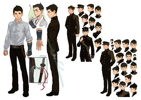 Ryunosuke Naruhodo Design Proposal Art The Great Ace Attorney