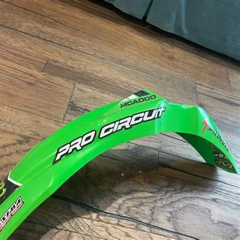 Signed Race Used Cameron Mcadoo Front Fender Birmingham Sx 2024