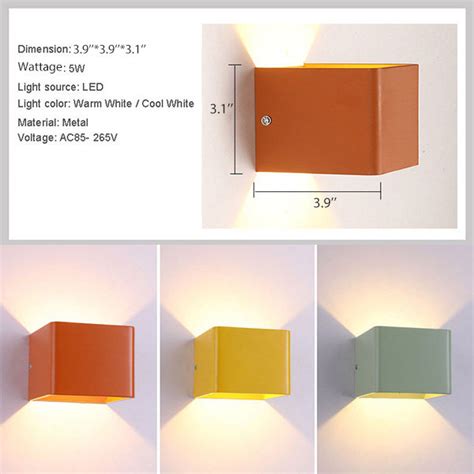 Rectangular Led Wall Lamp Apollobox
