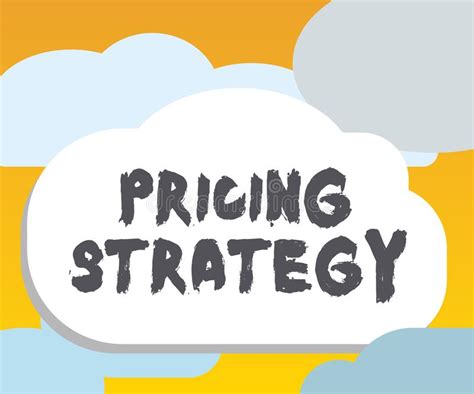 Word Writing Text Pricing Strategy Business Concept For Set Maximize
