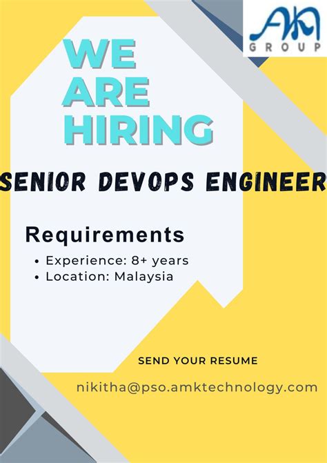 hiring seniordevopsengineer devops cicd cloudtech bitbucket