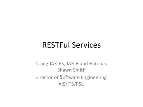 ppt restful services powerpoint presentation free download id 2562203