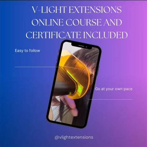 V Light Extensions Online Training Certification