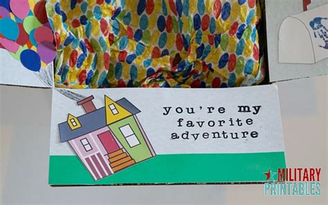 Up Movie Care Package 1 Military Printables