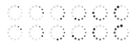 Premium Vector Set Of Vector Loading Icons Percentage Loading Bar Infographic Icon