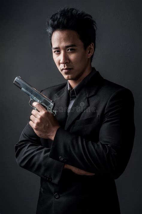 Killer And Spy Man Stock Image Image Of Killer Suit 36705653