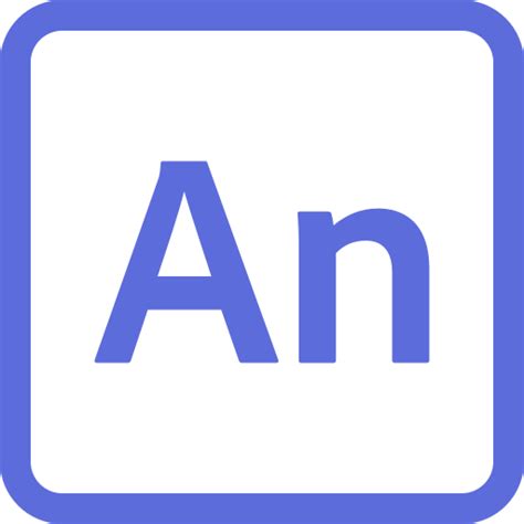Adobe Animate Generic Color Outline Icon