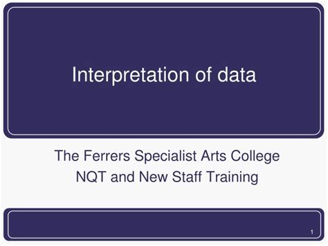 PPT Interpretation Of Data PowerPoint Presentation Free Download ID