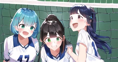バレーボール バレー女子139 ひでのイラスト Pixiv
