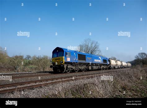 Db Class 66 Diesel Locomotive No 66142 Maritime Intermodal Three