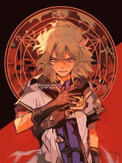 Albedo Genshin Impact Drawn By Melonromi Danbooru