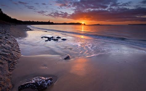 Water Beach Sand Wallpaper Coolwallpapersme