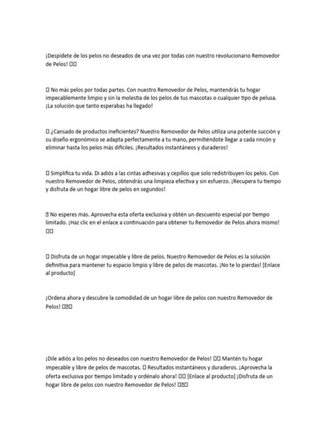 Despídete De Los Pelos No Deseados De Una Vez Por Todas Con Nuestro