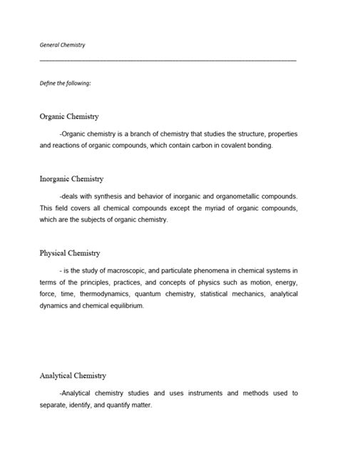 Module1 Lecture Genchem Pdf Chemistry Inorganic Chemistry