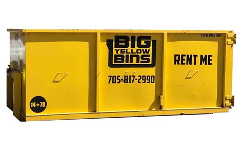 14 Yard Dumpster Rentals In Central Ontario Call 1 705 796 2990 For