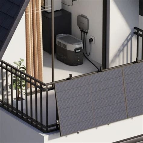 Ecoflow Single Axis Solar Tracker Solarpanels Ertrag Optimieren