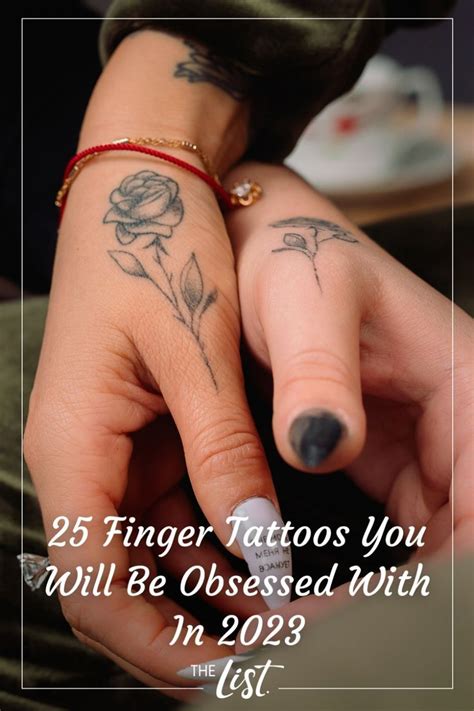 25 Finger Tattoos You Will Be Obsessed With In 2023 The List Finger