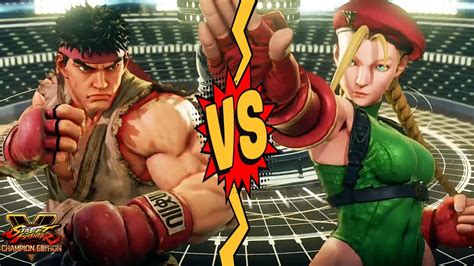 Ryu And Cammy