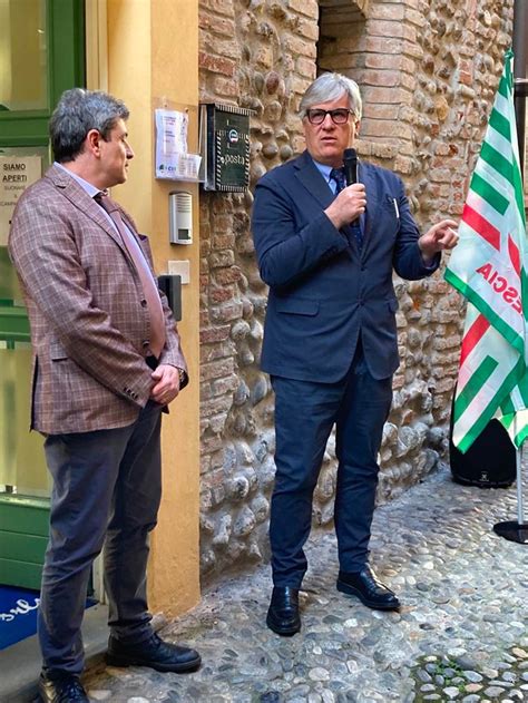 Ghedi Taglio Del Nastro Per La Nuova Sede Cisl Cisl Brescia